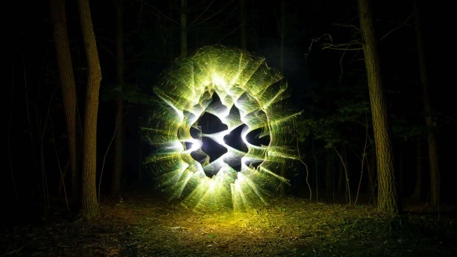 Light Painting Tutorial, How To Light Paint a Glitter Orb! | Light ...