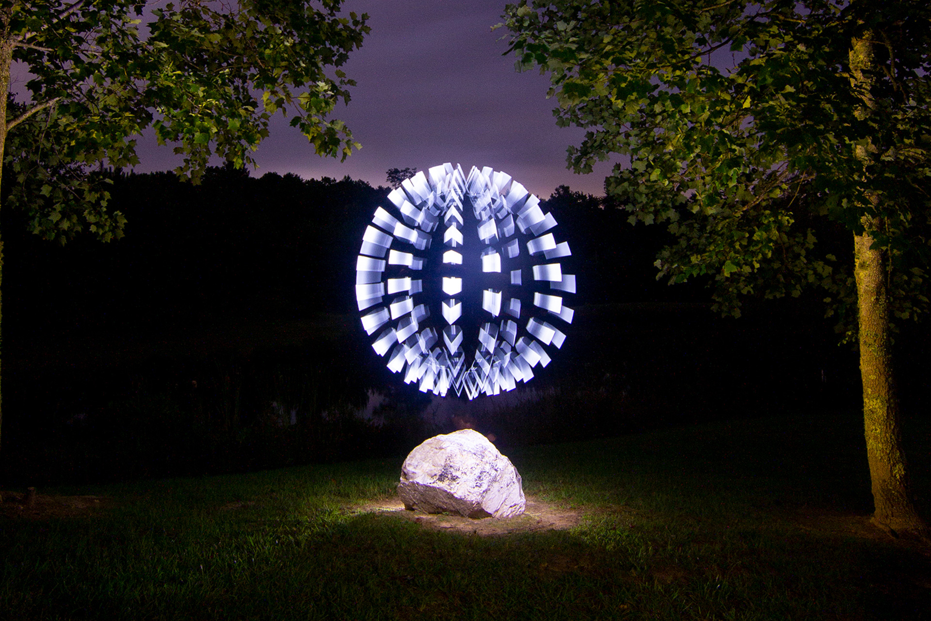 Light Painting Photography Tutorial: The Spiked Orb | Light Painting ...